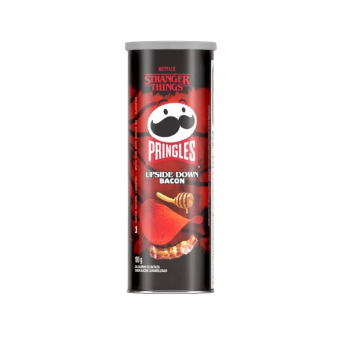 PRINGLES - PAPAS FRITAS "STRANGER THINGS" SWEET BACON 100g
