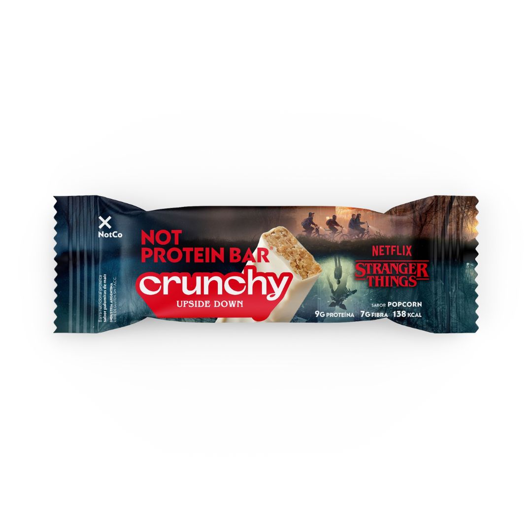 NOTCO - Not Protein Bar CRUNCHY Popcorn Netflix 35gr x12un