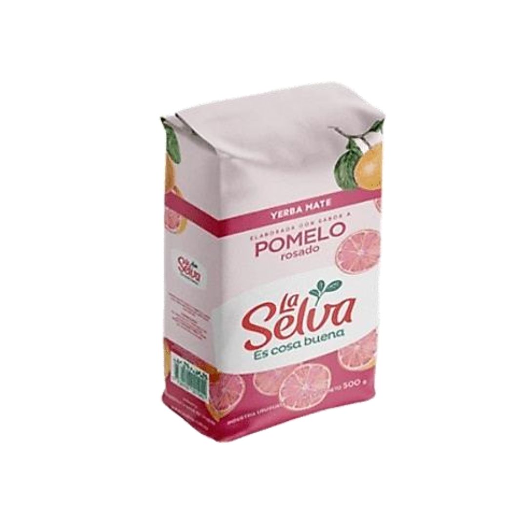LA SELVA - Yerba Mate Pomelo 500Grs.