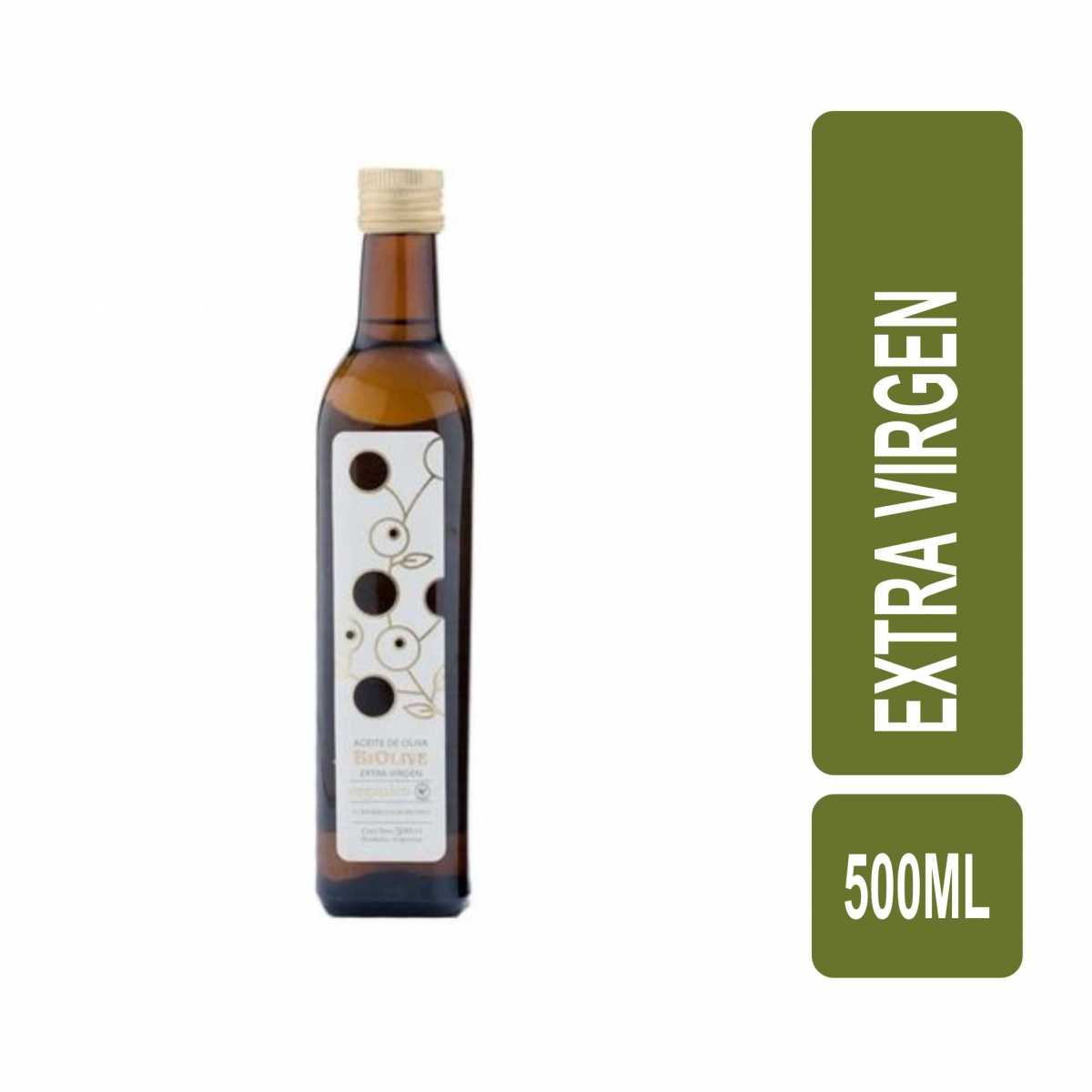 BIOLIVE - ACEITE OLIVA Extra Virgen ORGANICO 500 Ml