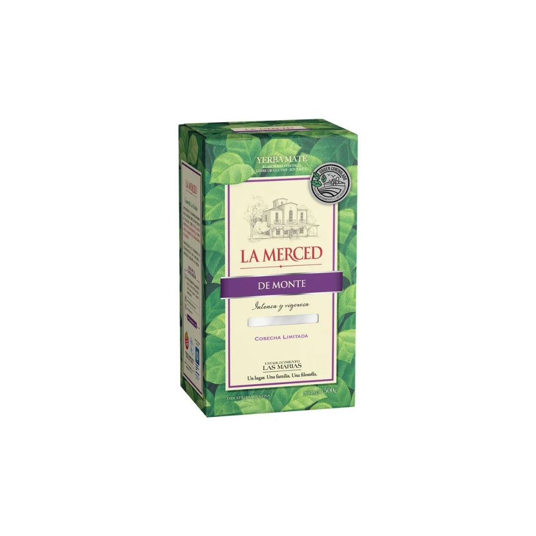 LA MERCED - Yerba Mate Monte x 500grs.